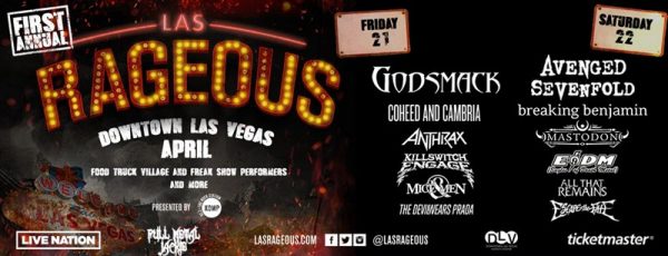 Las Rageous 2017 Lineup | ZRock
