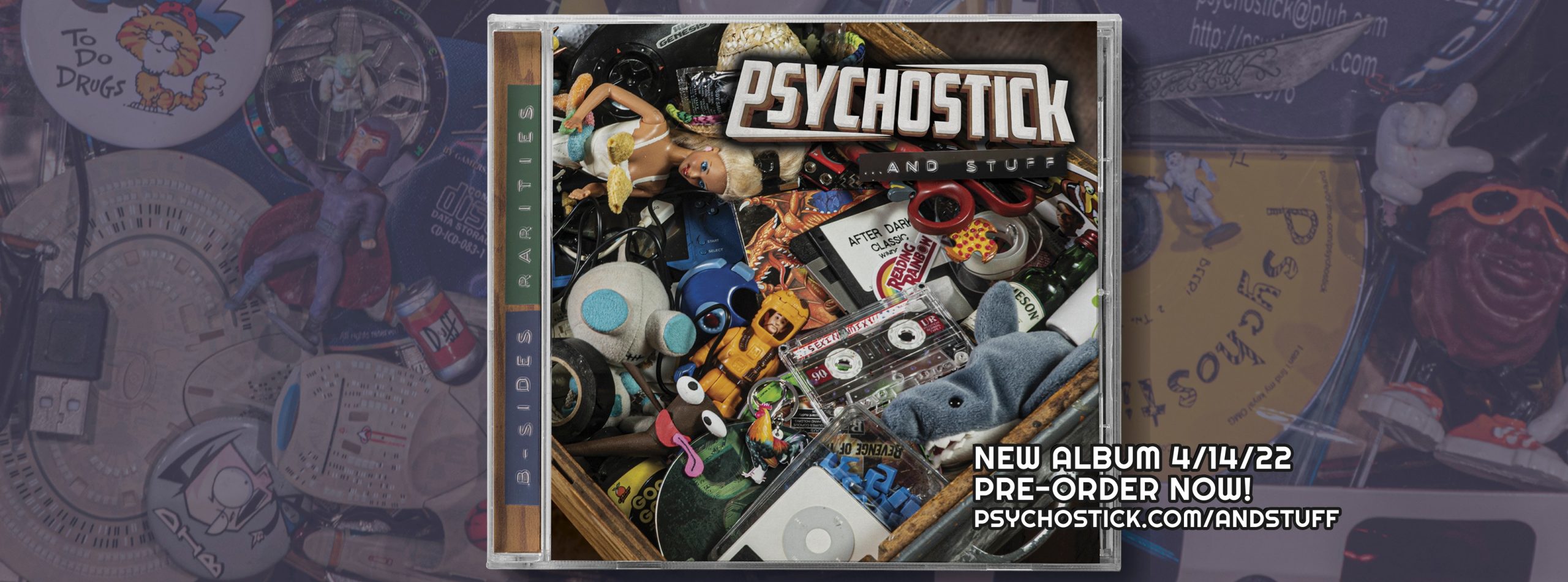 PSYCHOSTICK Releases Ridiculous New B-Sides LP, '...and Stuff'!! | ZRock