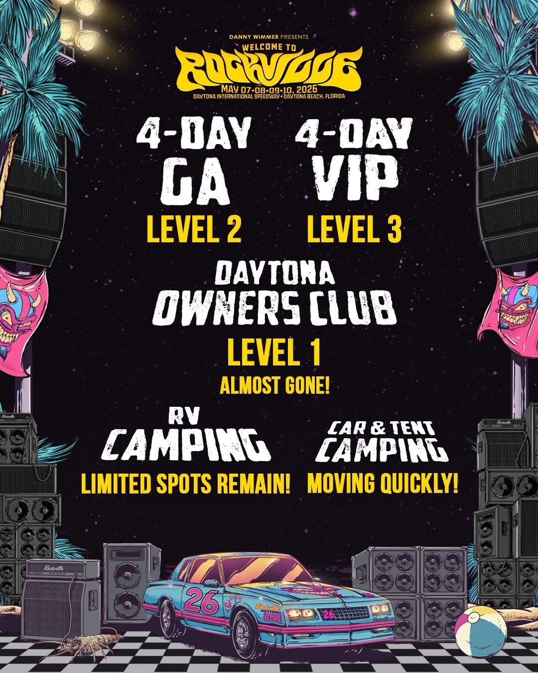 Welcome to Rockville 2026: Tickets ON SALE NOW for North America's ...